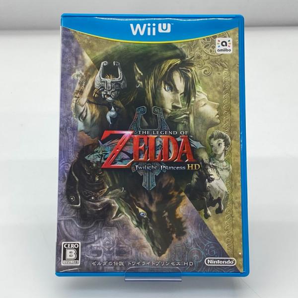 ブランド：Nintendo/任天堂型番：WUP-P-AZAJ-JPNゲーム機種：WiiU作品名：”ゼルダの伝説　トワイライトプリンセス HD”＊起動のみ確認しました。＊ケースにこまかな擦れキズ・汚れがあります。