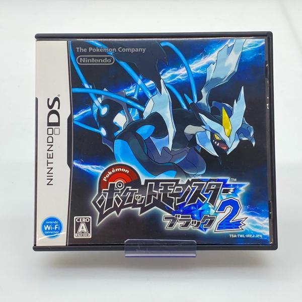 型番：TWL-IREJ-JPNブランド(フリー入力)：(株)ポケモンゲーム機種：Nintendo DS作品名：”ポケットモンスター　ブラック2”＊起動のみ確認しました。＊ケースにこまかな擦れキズ・汚れがあります。