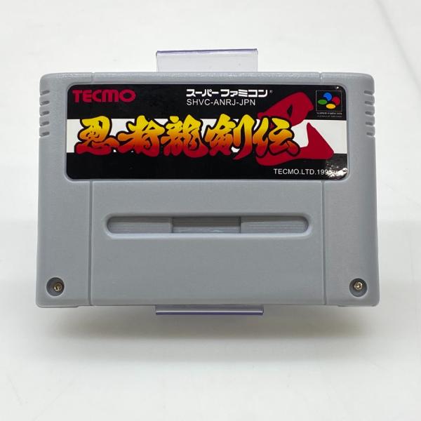 型番：SHVC-ANRJ-JPNブランド(フリー入力)：テクモゲーム機種：スーパーファミコン作品名：”忍者龍剣伝 巴”＊起動のみ確認しました。＊ソフトのみとなります。＊こまかな擦れキズ・汚れがあります。