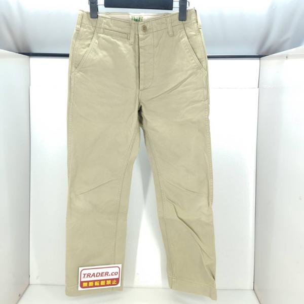 ブランド：The REAL McCOY'S/ザリアルマッコイズ対象：メンズカラー1：ベージュ生産国：日本素材1：コットンウエスト：約36cm股上：約28cm股下：約70cm※素人寸法になりますのでサイズは目安としてお考えください※平置きサイ...