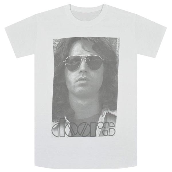 ジム・モリソンと親交が深かったフォトグラファーのポール・フェラーラによる写真を使用したデザインのTシャツ。バンド公認のオフィシャルライセンス商品です。サイズ：S身幅：約49cm着丈：約66cmサイズ：M身幅：約51cm着丈：約71cmサイズ...