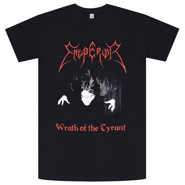 92年リリースのデモEP「Wrath Of The Tyrant」の再発盤ジャケットアートワークのTシャツ。背中にはオリジナルのジャケットアートワークとヨハネの黙示録13章1節の文言がプリントされています。バンド公認のオフィシャルライセンス...