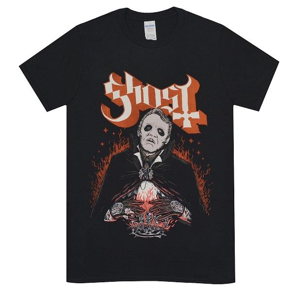 4代目ボーカルのコピア枢機卿がデザインのTシャツ。バンド公認のオフィシャルライセンス商品です。サイズ：S身幅：約46cm着丈：約70cmサイズ：M身幅：約50cm着丈：約75cmサイズ：L身幅：約57cm着丈：約78cmサイズ：XL身幅：約...