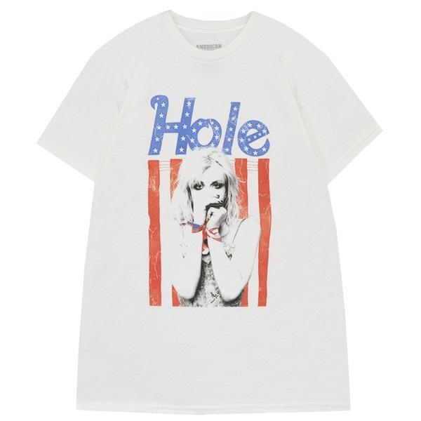 NIRVANAの故カート・コバーンの妻としても有名なコートニー・ラブとギタリストのエリック・アーランドソンが中心となり89年に結成されたアメリカンオルタナバンド、HOLE。フロントを務めるコートニー・ラブの自由奔放なライブパフォーマンスとア...