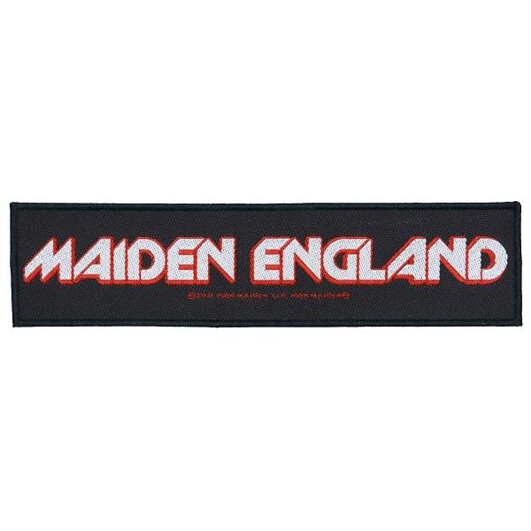 89年リリースのライブ盤「Maiden England」のタイトルがデザインのワッペン。バンド公認のオフィシャルライセンス商品です。サイズ：縦5cm×横20cm※輸入商品は国内商品のような緻密さに欠けるため、多少の誤差はご了承ください。※撮...