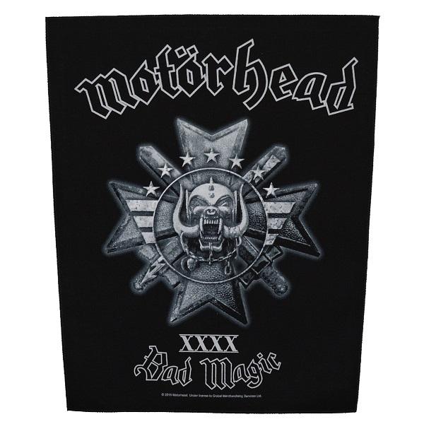 ラストアルバムとなってしまった2015年作の22th LP「Bad Magic」のジャケットアートワークのバックパッチ。バンド公認のオフィシャルライセンス商品です。サイズ：約35.5cm(縦)×約29.5cm(上底)×約26cm(下底)※輸...