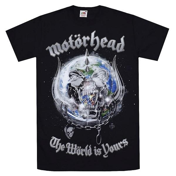 2010年作の20th LP「The World Is Yours」のジャケットアートワークのTシャツ。アートワークはデザイナーのマーク・デヴィトによるもの。バンド公認のオフィシャルライセンス商品です。サイズ：S身幅：約45cm着丈：約69...