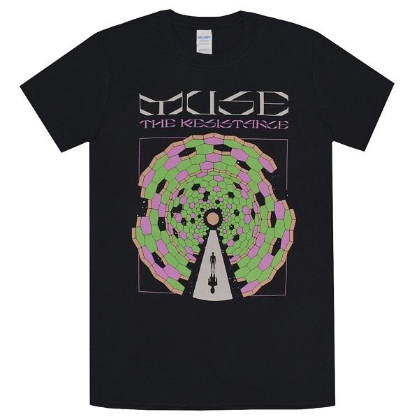 2009年作の5thLP「The Resistance」のジャケットアートワークのTシャツ。バンド公認のオフィシャルライセンス商品です。サイズ：S身幅：約47cm着丈：約72cmサイズ：M身幅：約53cm着丈：約74cmサイズ：L身幅：約5...