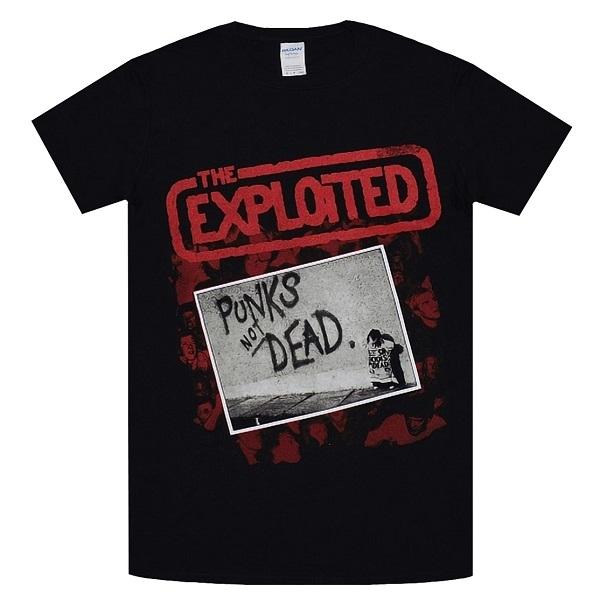 記念すべき81年作の1st LPにしての大名盤「Punks Not Dead」のジャケットアートワークのTシャツ。バンド公認のオフィシャルライセンス商品です。サイズ：S身幅：約46cm着丈：約69cmサイズ：M身幅：約50cm着丈：約74c...