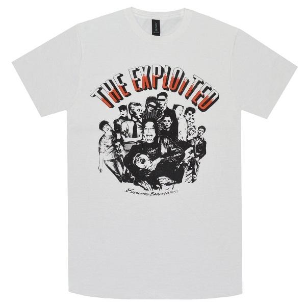 80年リリースの名曲シングル 「Exploited Barmy Army」のジャケットアートワークのTシャツ。バンド公認のオフィシャルライセンス商品です。サイズ：S身幅：約45cm着丈：約69cmサイズ：M身幅：約50cm着丈：約72cmサ...