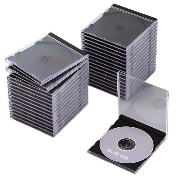 【発売日：2014年04月27日】エレコム CD/DVDプラケース/1枚収納/30パック/ブラック商品コード：16068389103型番：CCD-JSCN30BKサイズ：30枚カラー：ブラック厚さ10.4mmの標準タイプ。インデックスカード...
