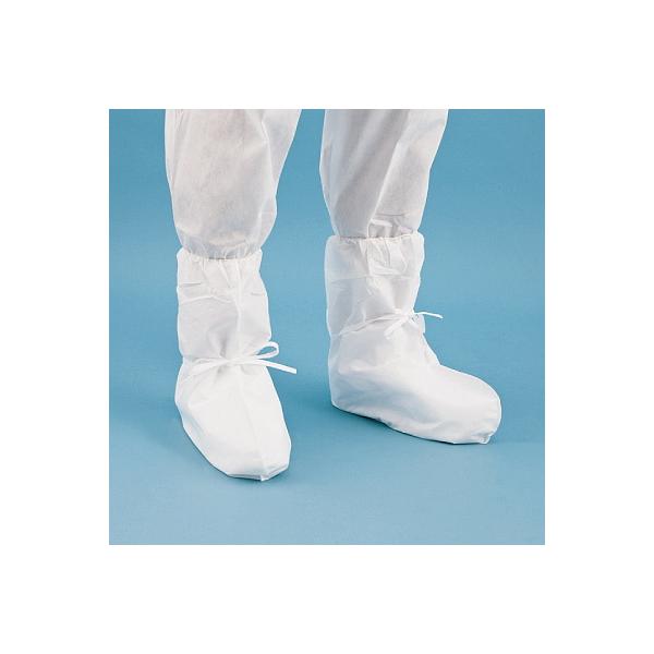 AZ　GUARD2801 シューズカバー 防護服/保護服（アゼアス）激しい汚れ、有害な粉じん、あるいは軽い液体の飛沫に対して全身を防護します。身体全体を覆いながらも、透湿性があり、快適な作業環境を確保します。表面コーティングやラミネートはし...