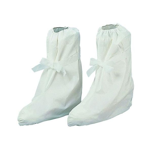 シューズカバーSC2000L 防護服/保護服（重松製作所/シゲマツ）マイクロガード2000と同じ材質。有害粉じんなどの化学物質から足元をガード。紐で縛ることにより足首のダブつきを軽減。上部にはゴムを編み込み高いフィット性を実現。フリーサイズ...