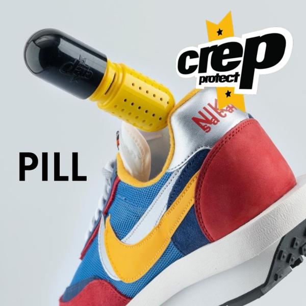 Crep Protect Pill クレップ プロテクト ピル 靴の消臭カプセル世界で最も尊敬されるクリーンファッション技術ブランドになることを使命としており、 2012年にイギリスのロンドンにて設立されたブランドCrep Protect ...
