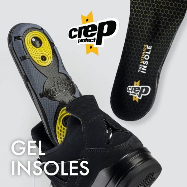Crep Protect Gel Insolesクレップ プロテクト ゲル インソールCrep Protect Gel Insoles熱可塑性エラストマーで製造されたゲル状の素材で、どんな足形にも気持ちよくフィット！必要に応じて自分に合った...