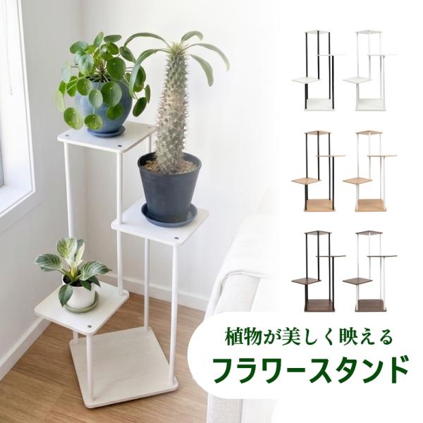 お気に入りの植物をもっと美しく、もっと心地よく楽しむ。植物の魅力を引き立てながら、空間に自然な彩りを添えるフラワースタンド。限られたスペースでも、植物と暮らす豊かな時間を提供いたします。植物があるのに、なぜか部屋が垢抜けない…・床に置くと植...