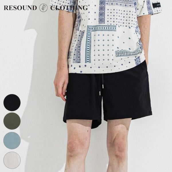 《RESOUND CLOTHING 36th Collection》 TV NYLON SHORTS / LOOSE FIT  移動もリラックスも快適に。トラベル仕様のショートパンツ。トラベルウェアの視点から設計し、移動時の快適さと室内での...
