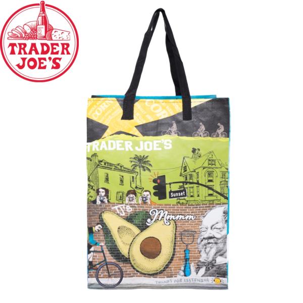 TRADER JOE'S トレーダージョーズ全米で大人気の大型スーパーマーケット、【TRADER JOE'S （トレーダージョーズ）】。地球にも優しいオーガニックアイテムの取り扱いが豊富で、ジェシカアルバやアシュレイティスデイル、ヴァネッサ...