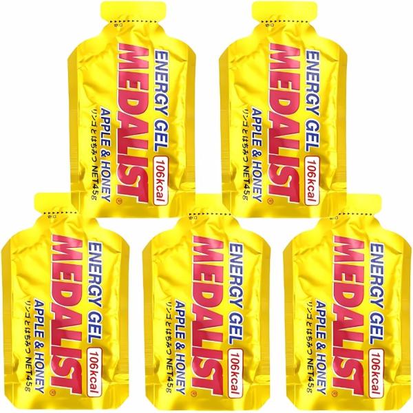 商品内容: マラソンやトレイルランなどのスポーツ時のエネルギー補給用ジェルです。内容量: 1袋約45g、エネルギー量としては約107kcal。原材料: 主にはちみつが使用されています。商品説明文: ハチミツベースで作られており飲みやすさが特...