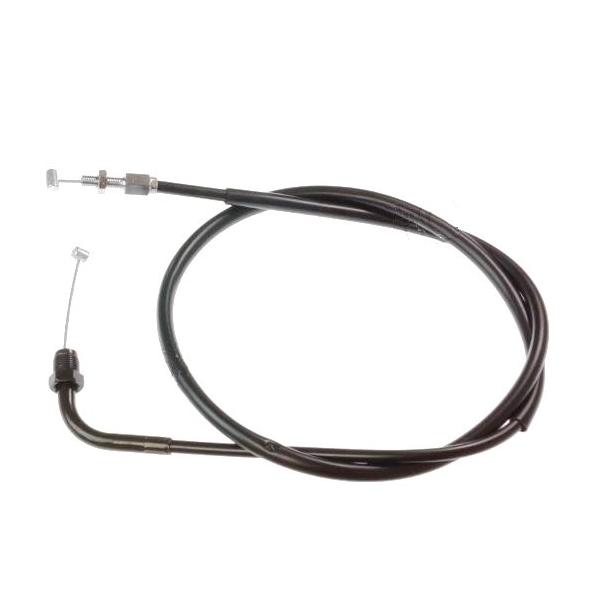 ホンダ GB400TT/GB500TTに適合するスロットルケーブルです。こちらは純正互換品となります。・寸法-引き側 アウター長 77cm / インナー長 87cm-戻し側 アウター長 76cm / インナー長 87cm※ご注文時は必ずケー...