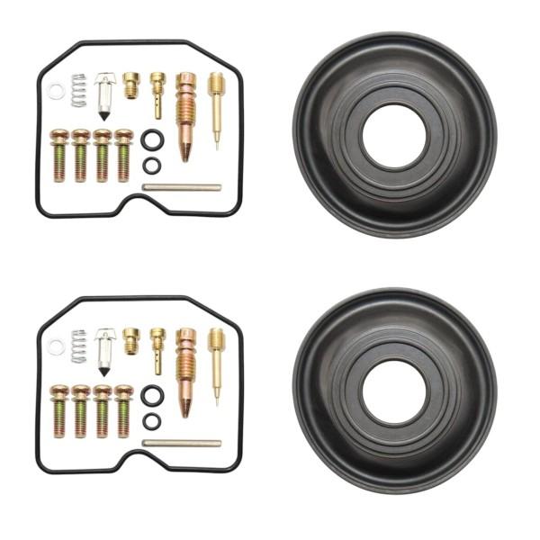 トライアンフ ボンネビル/T100に適合するキャブレターオーバーホールキットです。・2キャブレター分セットとなります。■適合モデル・01-08年 TRIUMPH BONNEVILLE/T100※キットに含まれるジェット類は国内仕様と番手が異...