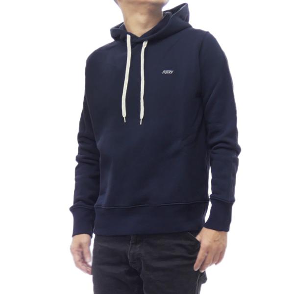 AUTRY オートリー プルオーバー パーカー HOPM 長袖 メンズ レディース ネイビー