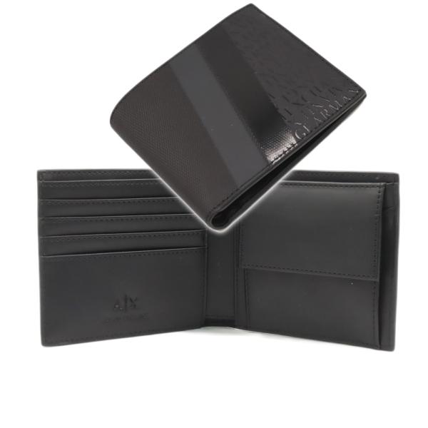 【おすすめ ブランド ファッション AX 財布 ウォレット プレゼント ギフト black 黒 おしゃれ】