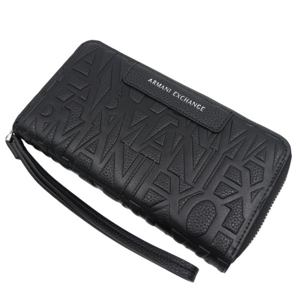 【ブランド アルマーニエクスチェンジ AX 財布 ウォレット black 黒】