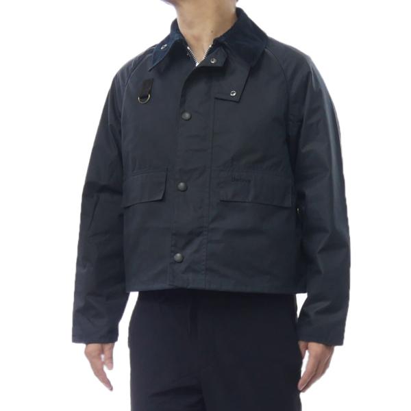 BARBOUR バブアー ワックスドジャケット MWX1212 SPEY WAX JACKET メンズ ネイビー