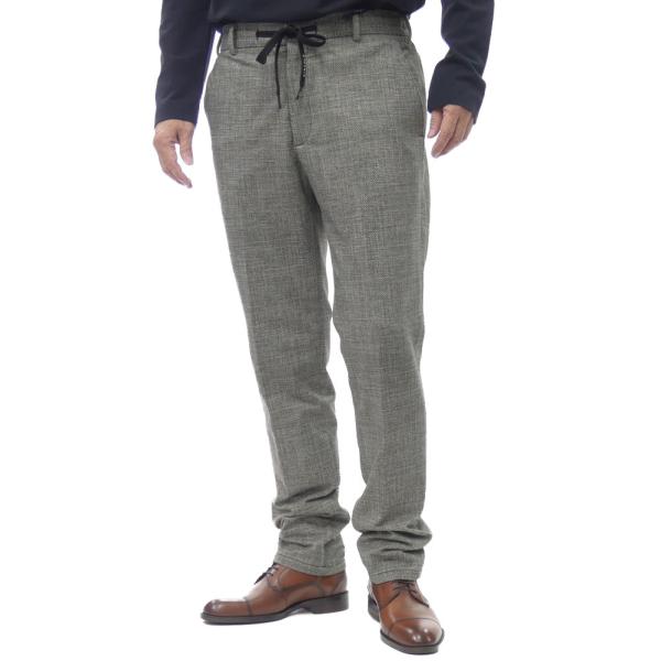 CIRCOLO1901 チルコロ1901 ストレッチパンツ CN5023 メンズ グレー×ブラック