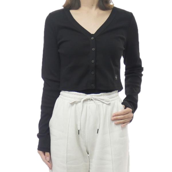 CALVIN KLEIN JEANS カルバンクラインジーンズ カーディガン 47C204G レディース ブラック