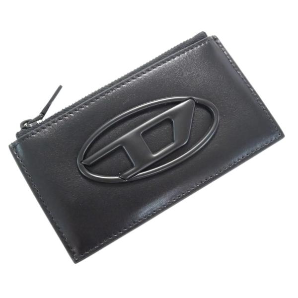 DIESEL ディーゼル カードケース コインケース X10290 PR818 HOLI-D CARD HOLDER III メンズ ブラック