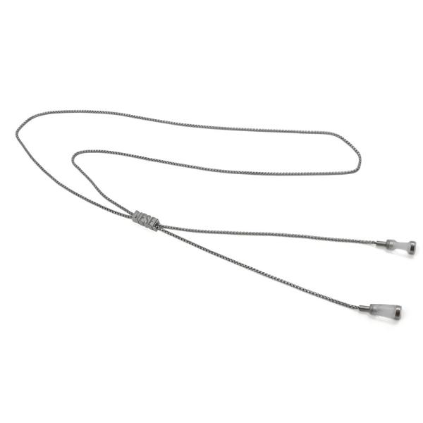 ■型番60669■サイズ（単位:cm）-■素材 -■カラーSILVER【ディーゼル ネックレス AirPods対応 アクセサリー シルバー】