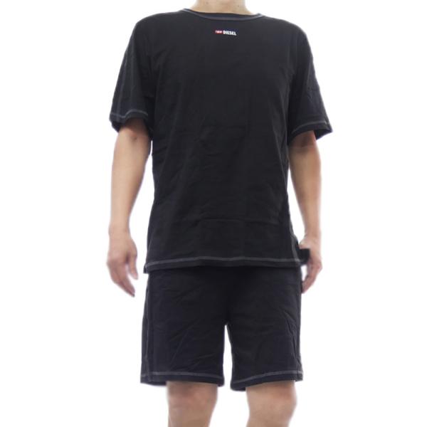 DIESEL ディーゼル セットアップ A19353 0PJBB / SET-ADAM-D-CORE メンズ ブラック 2026春夏新作