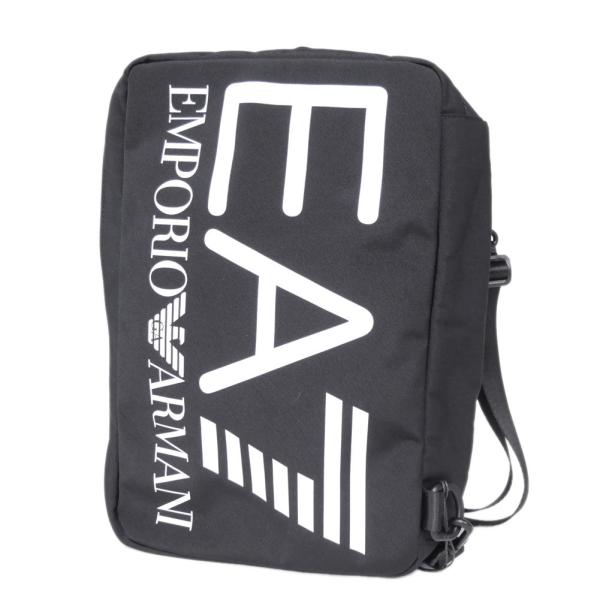 EMPORIO ARMANI エンポリオアルマーニ EA7 2way シューズバッグ 7X000068 AF13806 ショルダー バッグ メンズ ブラック ブラック