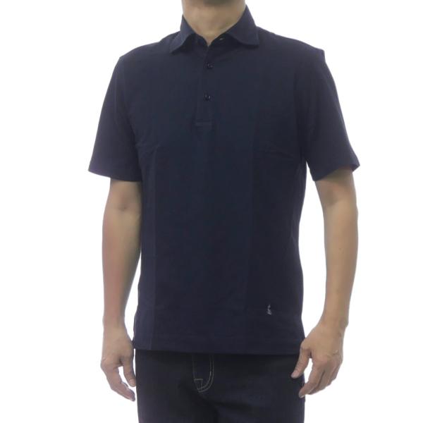 【おすすめ ブランド ファッション ポロシャツ 半袖 トップス おしゃれ かっこいい navy 紺】