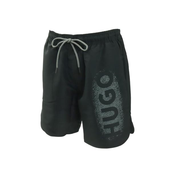 HUGO・HUGO BOSS ヒューゴボス スイムパンツ 50561096 10259586/SPRAY SWIM SHORTS メンズ ブラック 2026春夏新作