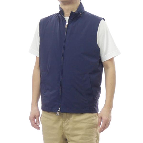 KIRED キーレッド ナイロンベスト WRUTHW　83015 メンズ ブルーネイビー 2026春夏新作