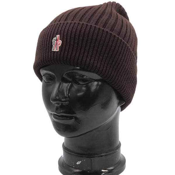 MONCLER モンクレール ニットキャップ 3B00007 04761 BERRETTO TRICOT メンズ ブラウン