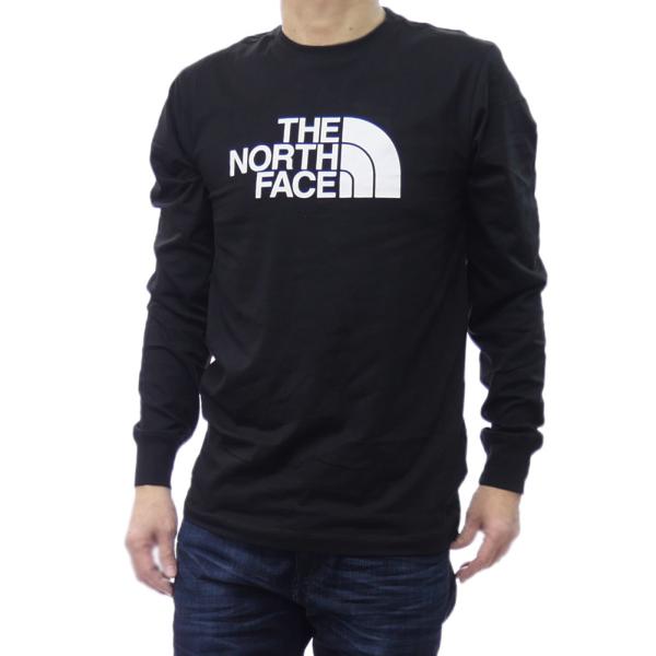 【ザ・ノース・フェイス 長袖Tシャツ カットソー トップス ロンT black 黒】