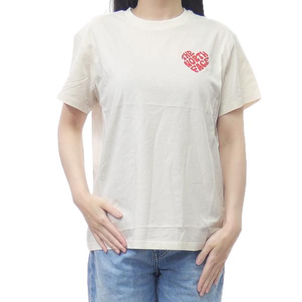 【おすすめ ブランド ファッション ザ・ノース・フェイス カットソー 半袖 トップス おしゃれ かわいい offwhite 白】