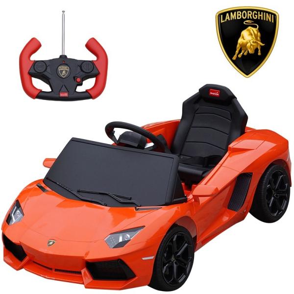 ランボルギーニ正規ライセンス品LP700-4 アヴェンタドール 電動乗用玩具V12気筒　6.5L　700馬力のランボルギーニ史上最強のエンジンを搭載し、「超」をつけてもいいぐらいの高性能スーパーカー。性能とブランドイメージをともに重視する世...