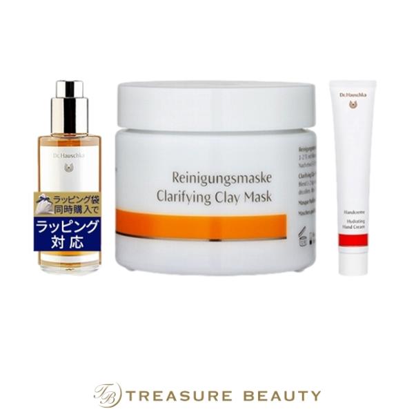 ◇ブランド：ドクター ハウシュカ Dr.Hauschka ◇商品名：フェイシャルトナー 100ml とクラリファイング クレイマスク 90g とハンドクリーム 50ml のセット Facial Toner  &amp; Clarifying...