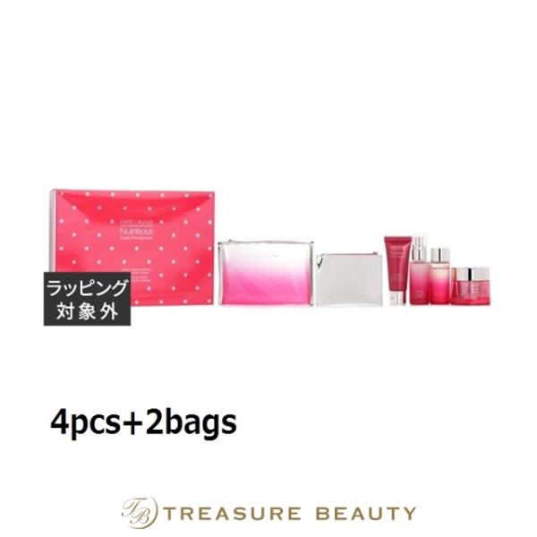 ◇ブランド：エスティローダー ESTEE LAUDER ◇商品名：ニュートリシャス スーパーポメグラネート  リビール ア ロージー ラディアンス セット: モイスチャー クリーム + ミルキー ローション ライト + ローション + クレ...