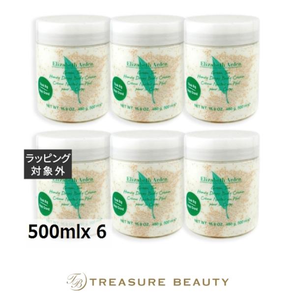 ◇ブランド：エリザベスアーデン Elizabeth Arden ◇商品名：グリーンティー ハニードロップ ボディクリーム Green Tea Honey Drops Body Cream◇規格：お得な6個セット / 500mlx 6 (16...