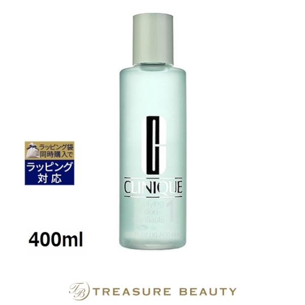 ◇ブランド：クリニーク CLINIQUE ◇商品名：クラリファイング　ローション1 Clarifying Lotion 1◇規格：400ml (400ml)◇カテゴリ：化粧水 ローション トナー ==商品特性==◇スキンケアのお悩み：乾燥 ...
