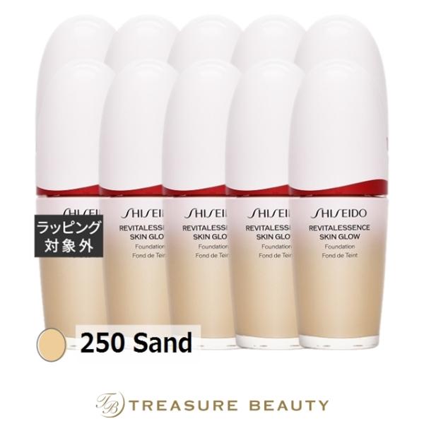 ◇ブランド：資生堂 SHISEIDO ◇商品名：エッセンス スキングロウ ファンデーション Revitalessence Skin Glow Foundation SPF30 PA+++◇規格：250 Sand / 30ml x 10 (1...