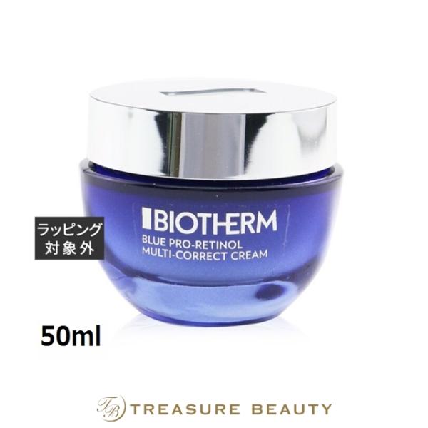 ◇ブランド：ビオテルム BIOTHERM ◇商品名：ブルー レチノール マルチ コレクト クリーム Blue Pro-Retinol Multi-Correct Cream ◇規格：50ml ()◇カテゴリ：ナイトクリーム 保湿クリーム フ...