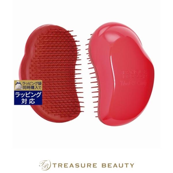 ◇ブランド：タングルティーザー Tangle Teezer ◇商品名：シック＆カーリー Thick &amp; Curly Detangling Hairbrush◇規格：サルサレッド◇カテゴリ：ヘアブラシ  ケアブラシ スタイリングブラシ...