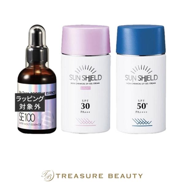 ◇ブランド：ラシンシア LA SINCIA ◇商品名：スーパーエッセンス No.ZERO 60ml とサンシールドゲル 2種 / SPF30 PA &amp; SPF50 Lipoderm SE100 NO.ZERO  &amp; Sun ...